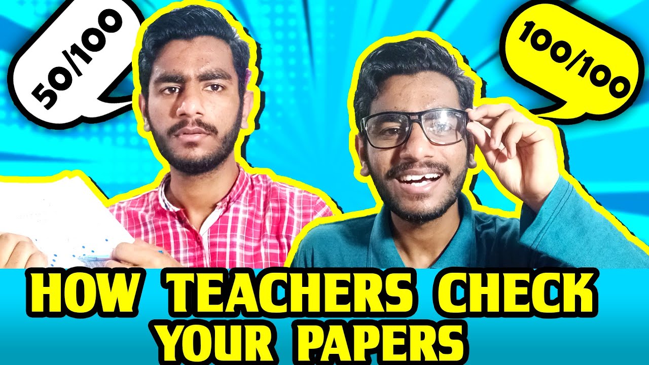 How Teachers Check Your Papers | 5 Mistakes To Avoid During Board Exams ...