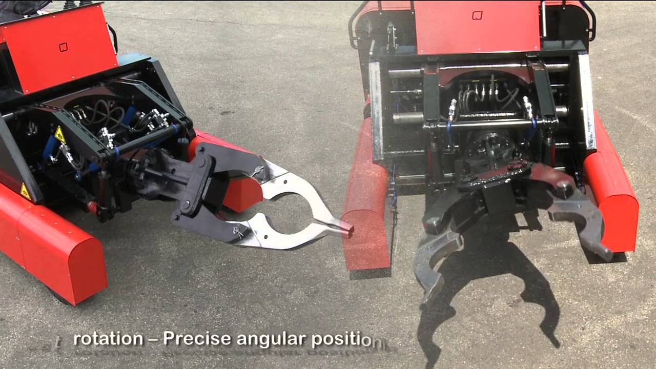 Mobile forging Manipulator - YouTube