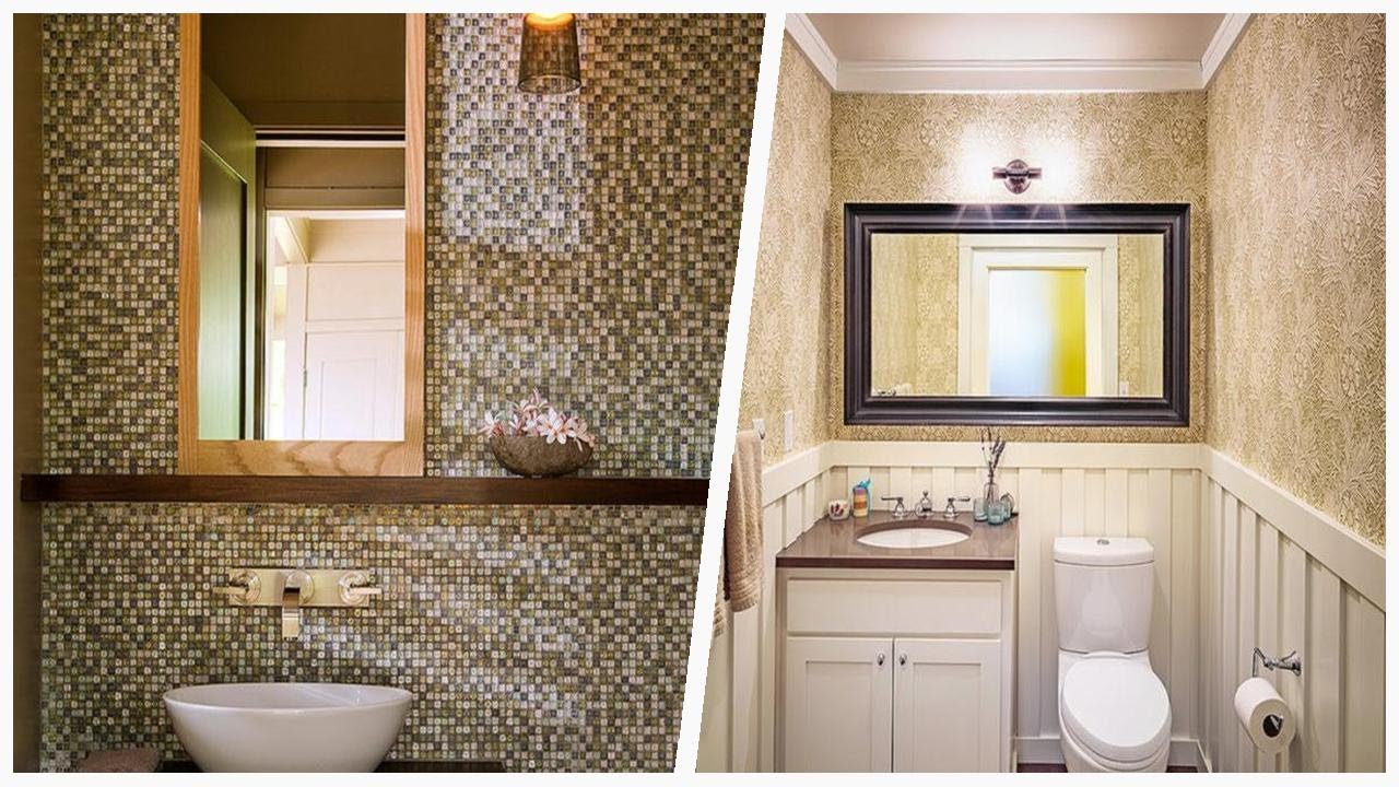 75 Tropical Powder Room Design Ideas You'll Love - YouTube