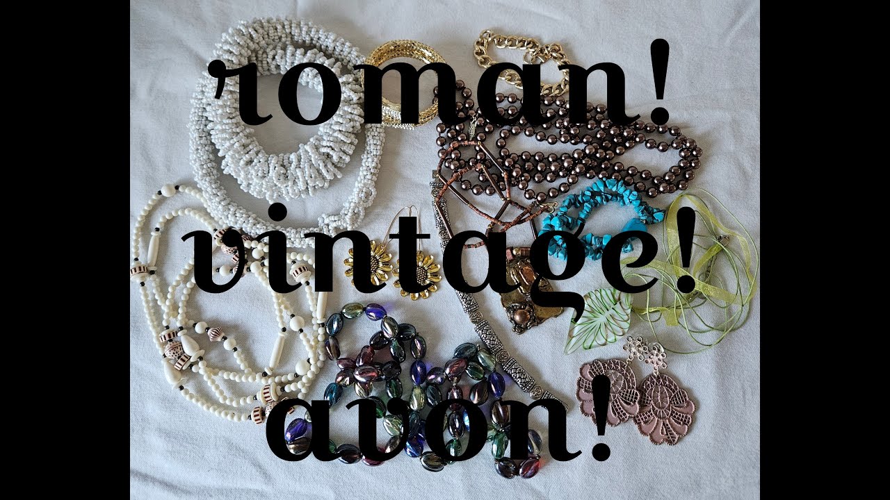 Goodwill Mystery Jewelry Unboxing! Roman! Cookie Lee! Vintage pieces! #jewelrysale #jewelry # ...