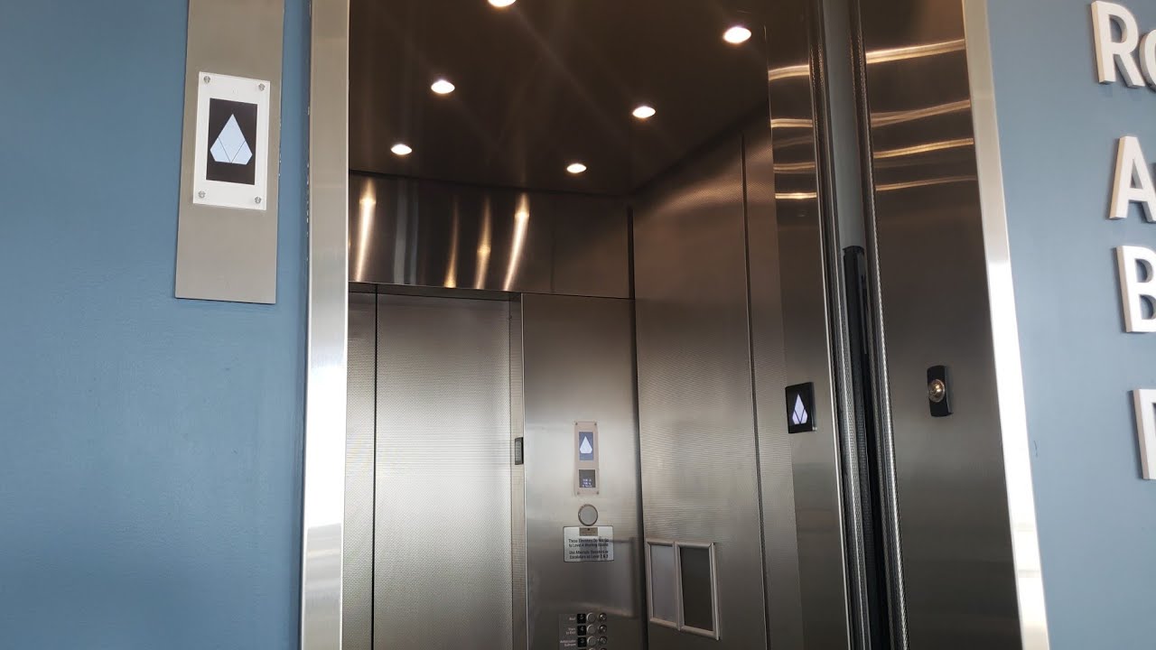 KONE EcoSpace Traction Elevators @ Huntington Place, Detroit, MI ...