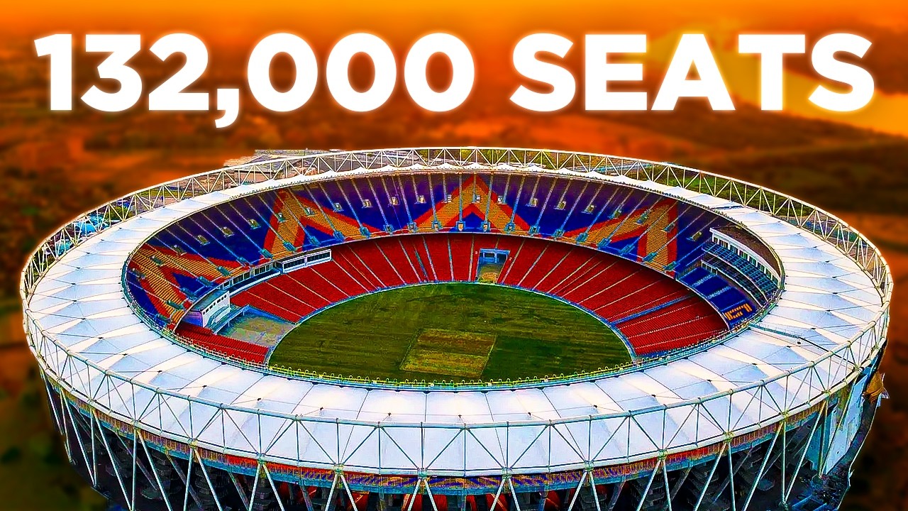Inside The GIGANTIC $100M Narendra Modi Stadium 🇮🇳 - YouTube