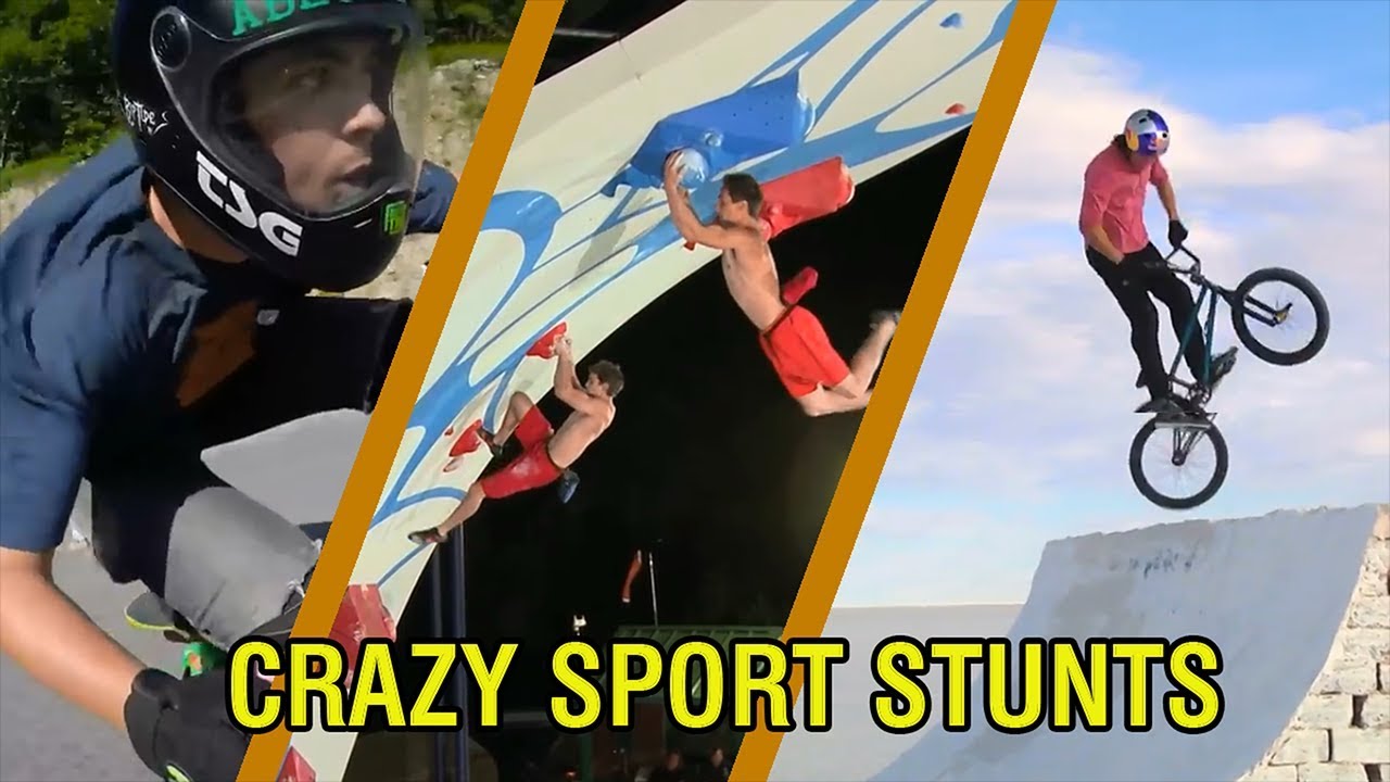 Crazy Sport Stunts Compilation - YouTube