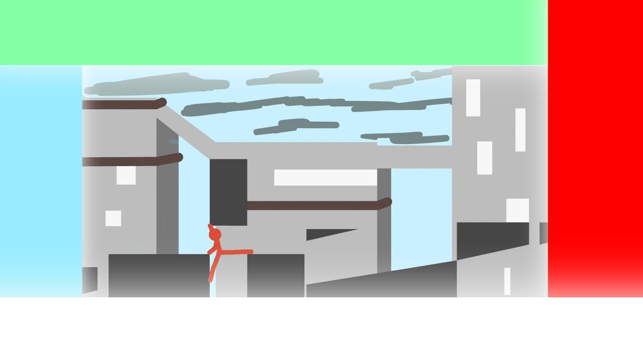 Mirror's Edge but it's a stickman. - YouTube