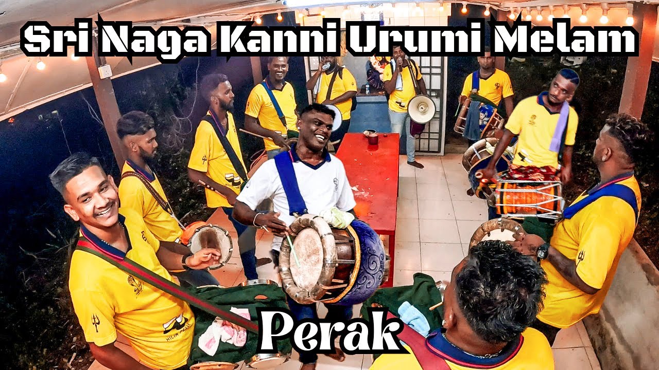 Sri Naga Kanni Urumi Melam Perak | Feel The Power of Urumi Melam (2023 ...