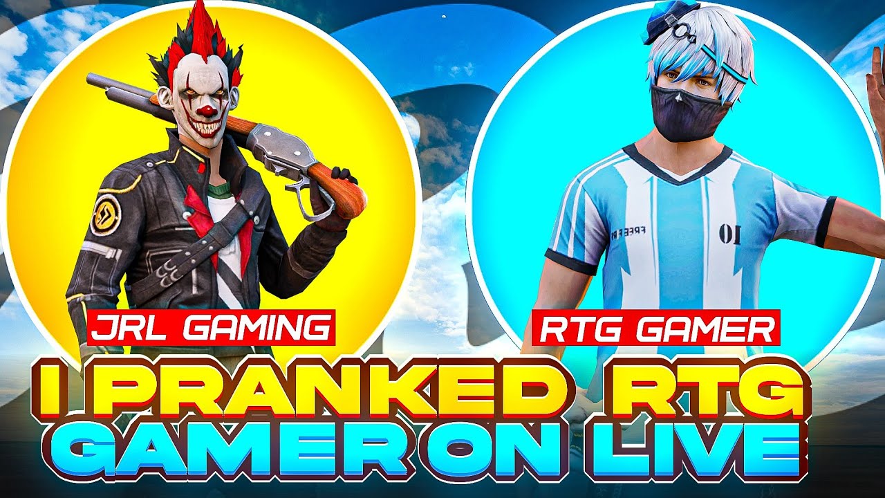 Finally Rtg yt Gamer Pranked In 4vs4 Squad Match - In Live 🤣🤣 - Prank ...