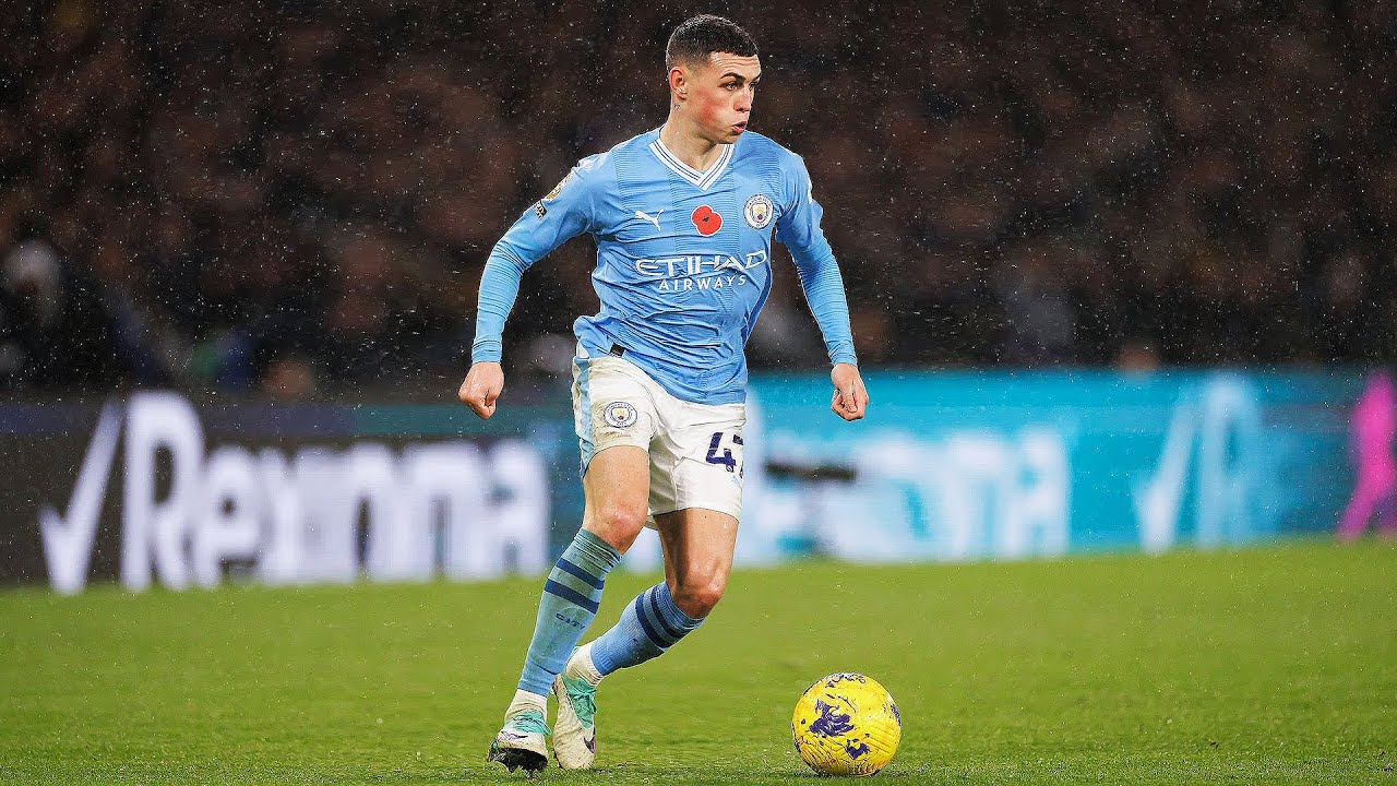Phil Foden 2023/24 - Dribbling Skills & Goals. - YouTube