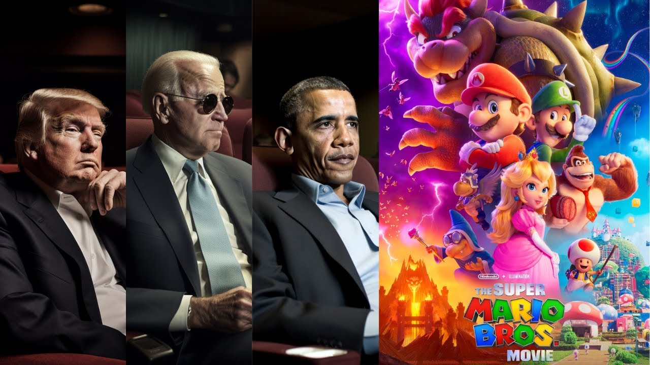 The Presidents Review the Mario Movie - YouTube