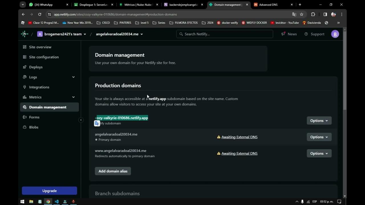DESPLIEGUE SERVELESS |DESPLIEGUE CON MONGO DB ATLAS, HEROKU, NETLIFY Y NAMECHEAP PARA CONFIGURAR ...