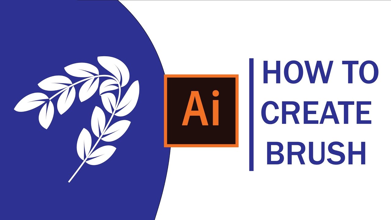 Create Brush in Adobe illustrator । কিভাবে ব্রাশ টুল বানাবো । Ai some ...