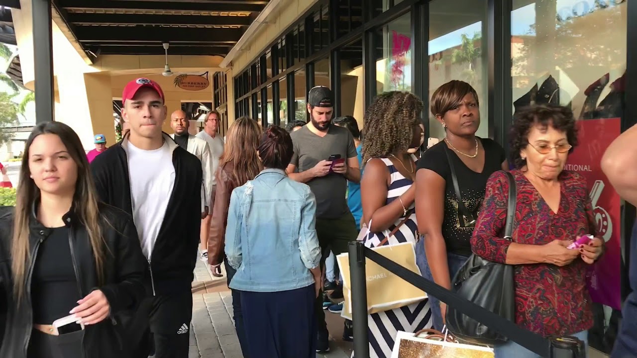 Sawgrass Mall - Compras de Black Friday - YouTube
