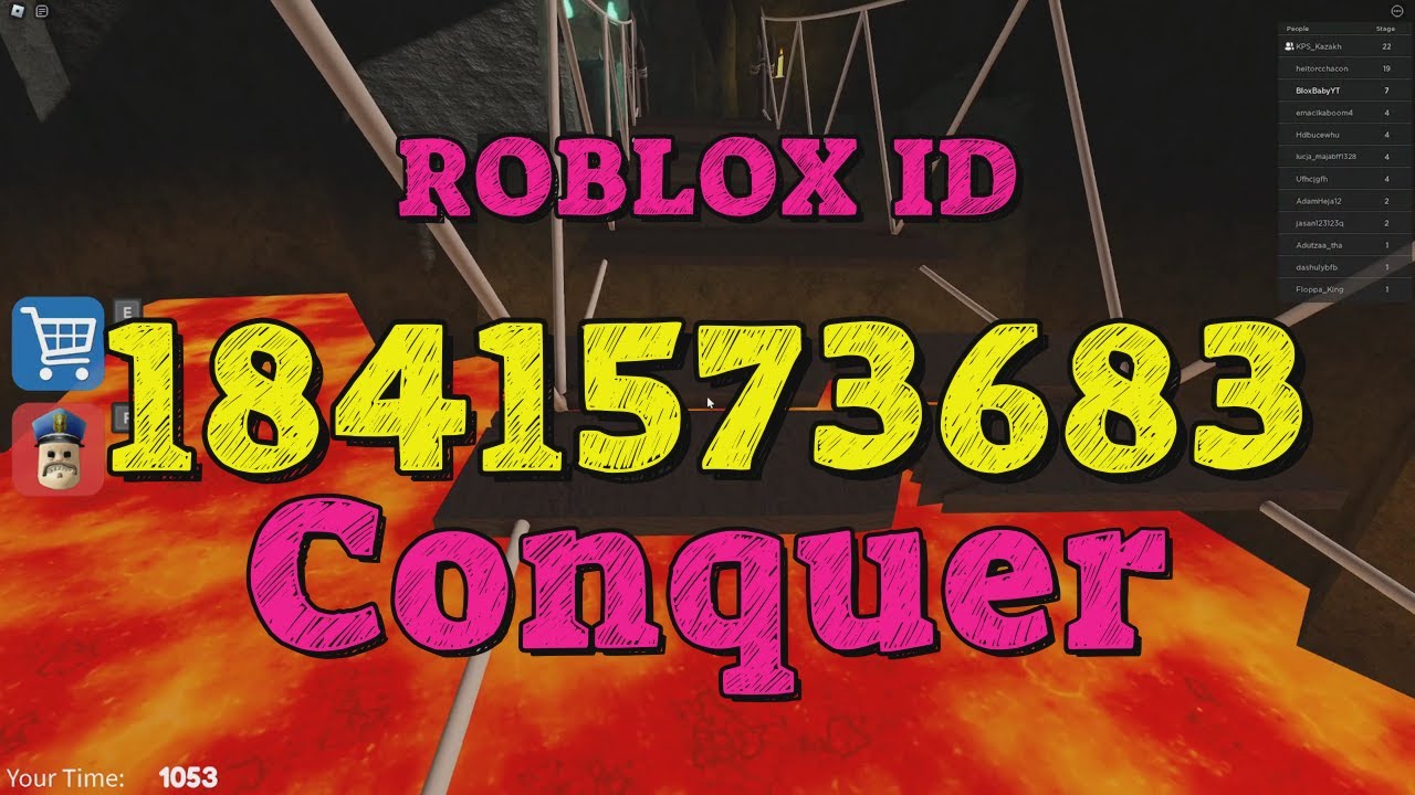CONQUER Roblox Song Codes - YouTube