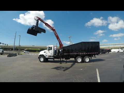 2007 Mack CV713 Grapple Truck - YouTube
