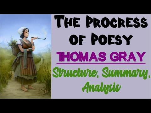 The Progress of Poesy by Thomas Gray | Structure, Summary, Analysis ...