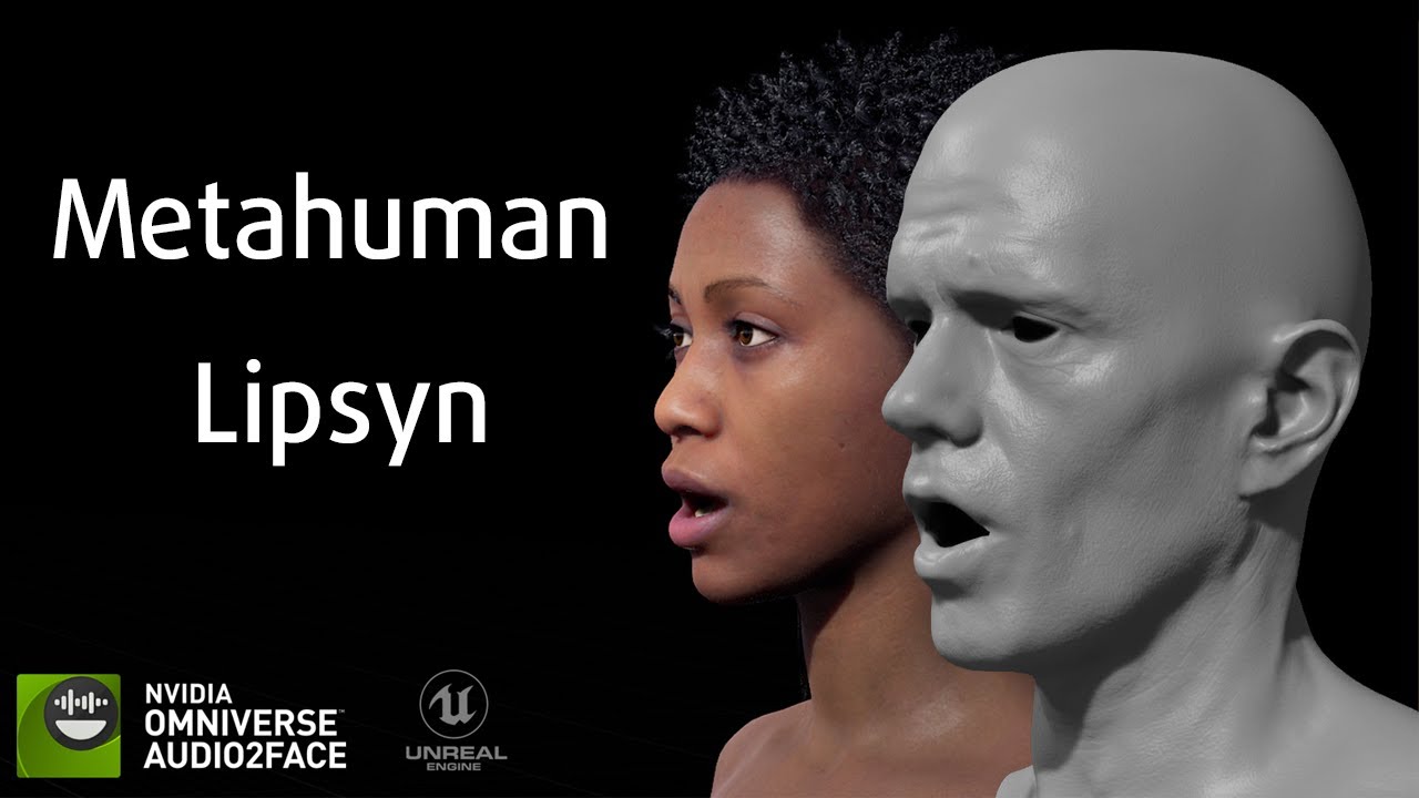 Lipsyn Metahuman AUDIO2FACE - YouTube