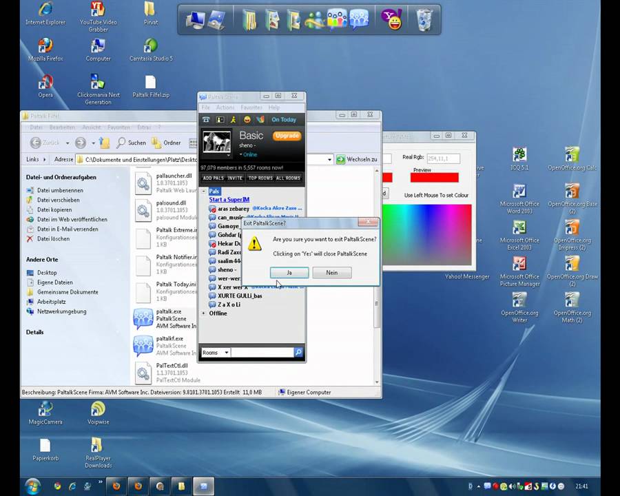 Paltalk Color Nickanem by sheno - - YouTube