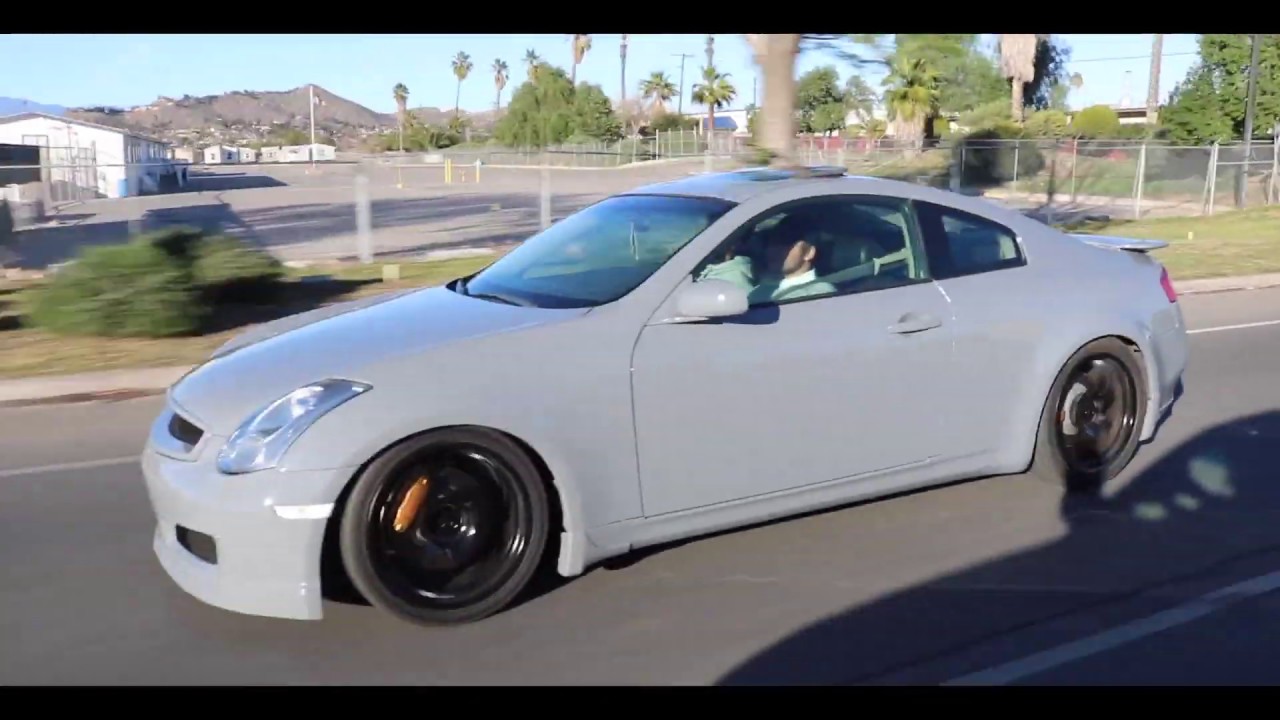 Nardo Grey G35 Shots.. - YouTube