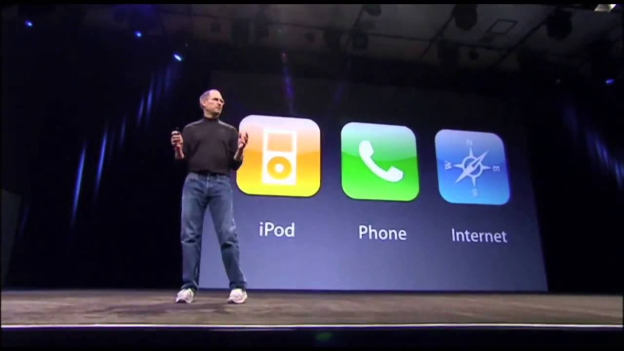 Steve Jobs iPhone 2007 Presentation Full HD YouTube 720p cut - YouTube