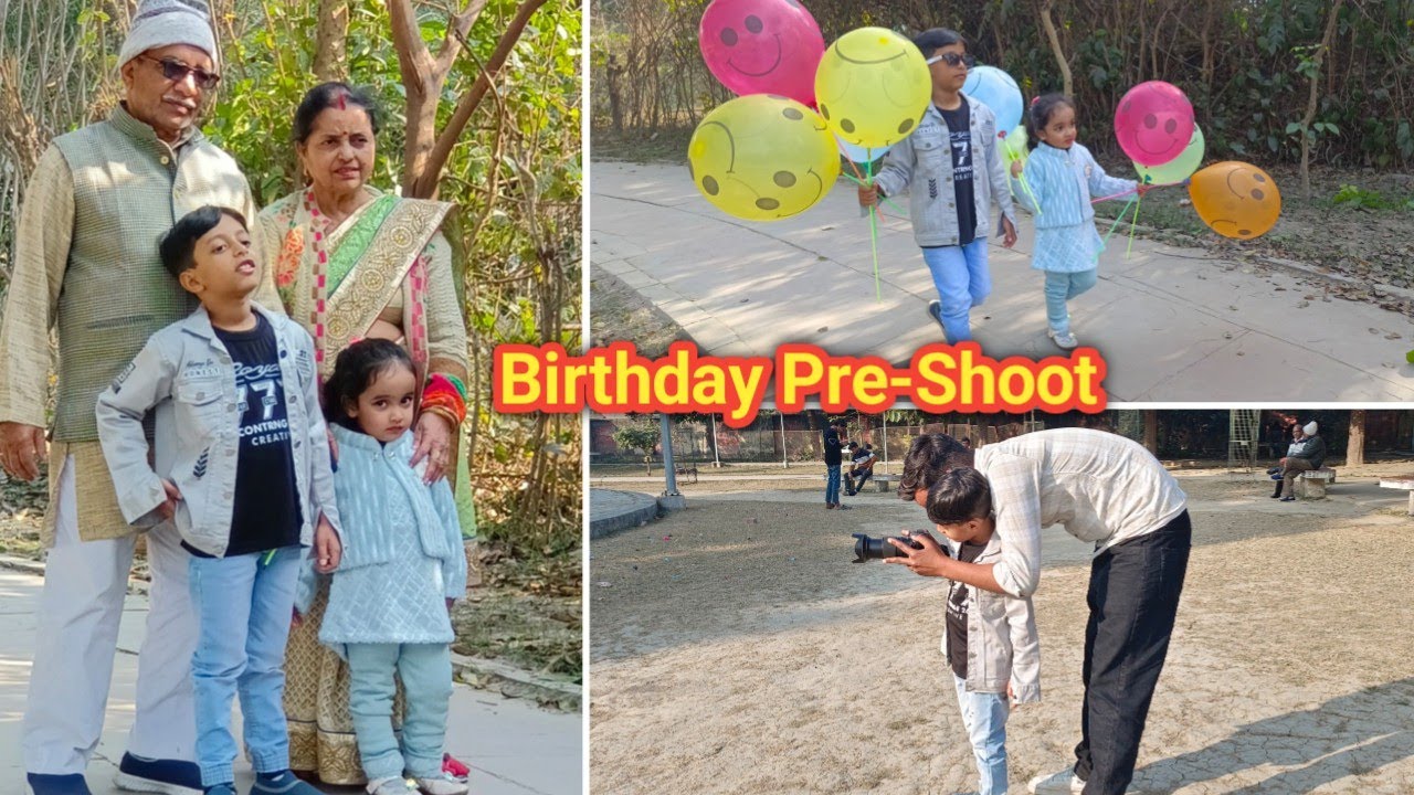 Birthday Pre shoot (Part 2) - YouTube