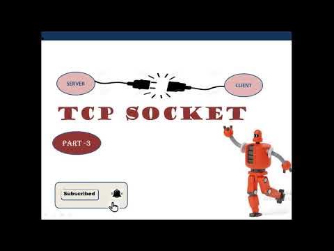 TCP Socket | Practical Implementation Server-Client | Single Client ...
