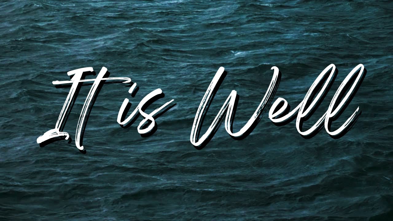 It is Well- Lyric Video- Karaoke- Instrumental- Accompaniment Track- No ...