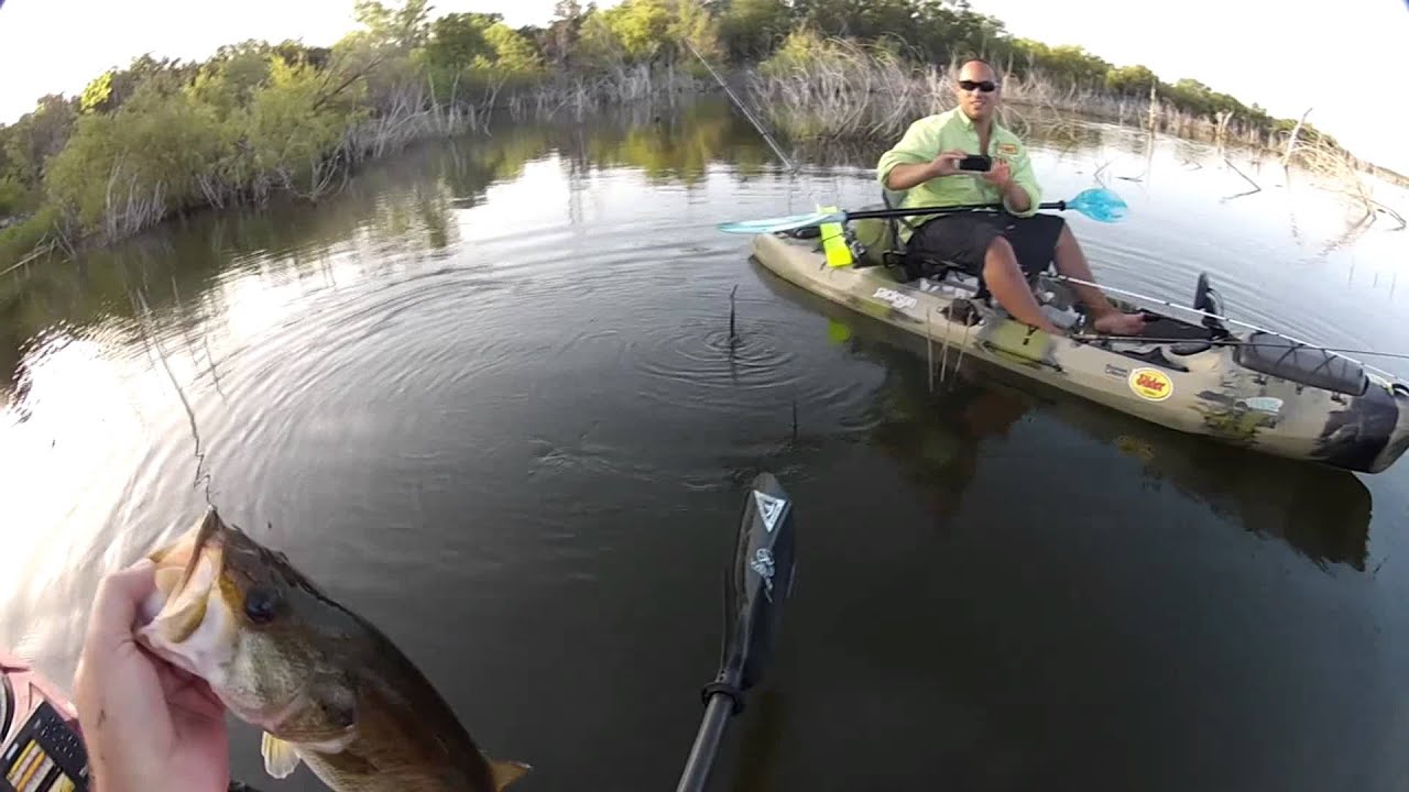 HoT Morning and Fun times, Kayak Bass Fishing, with Friends - YouTube