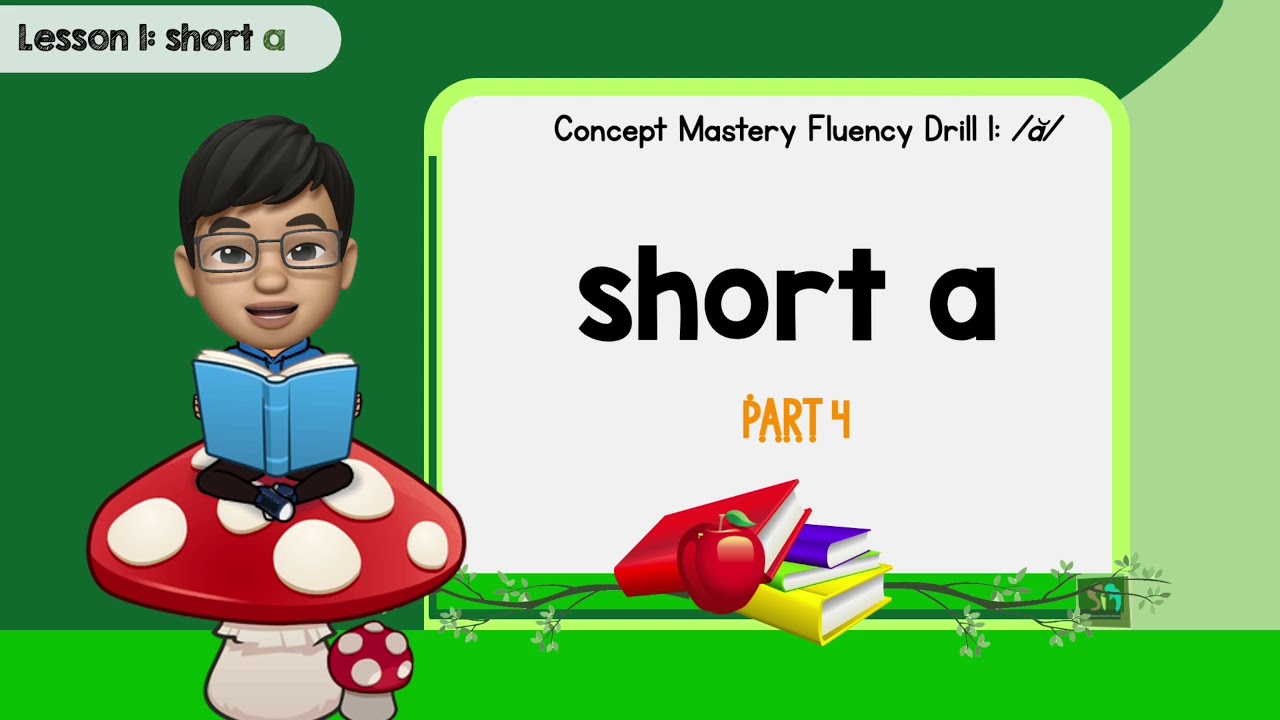 Short a | Concept Mastery Fluency Drill | Part 4 - YouTube