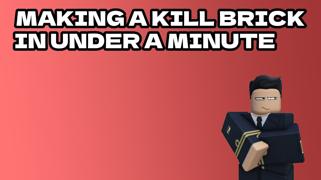 KILL BRICK in Under A Minute #roblox #robloxstudio #diy #cool #sherlock ...
