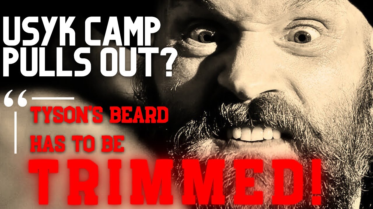 USYK CAMP PULLS OUT? Tyson Fury beard controversy EXPLAINED - YouTube