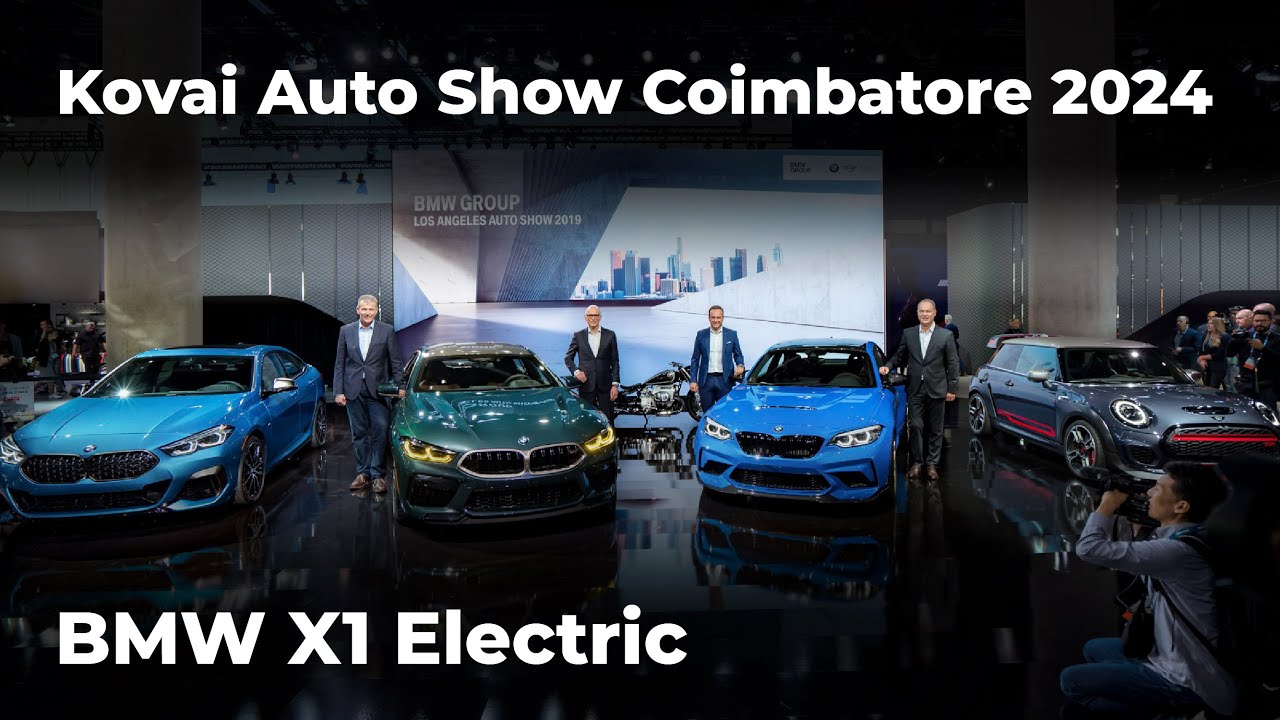 Kovai Auto Show Coimbatore 2024 | The all-new BMW iX1 eDrive20 ...