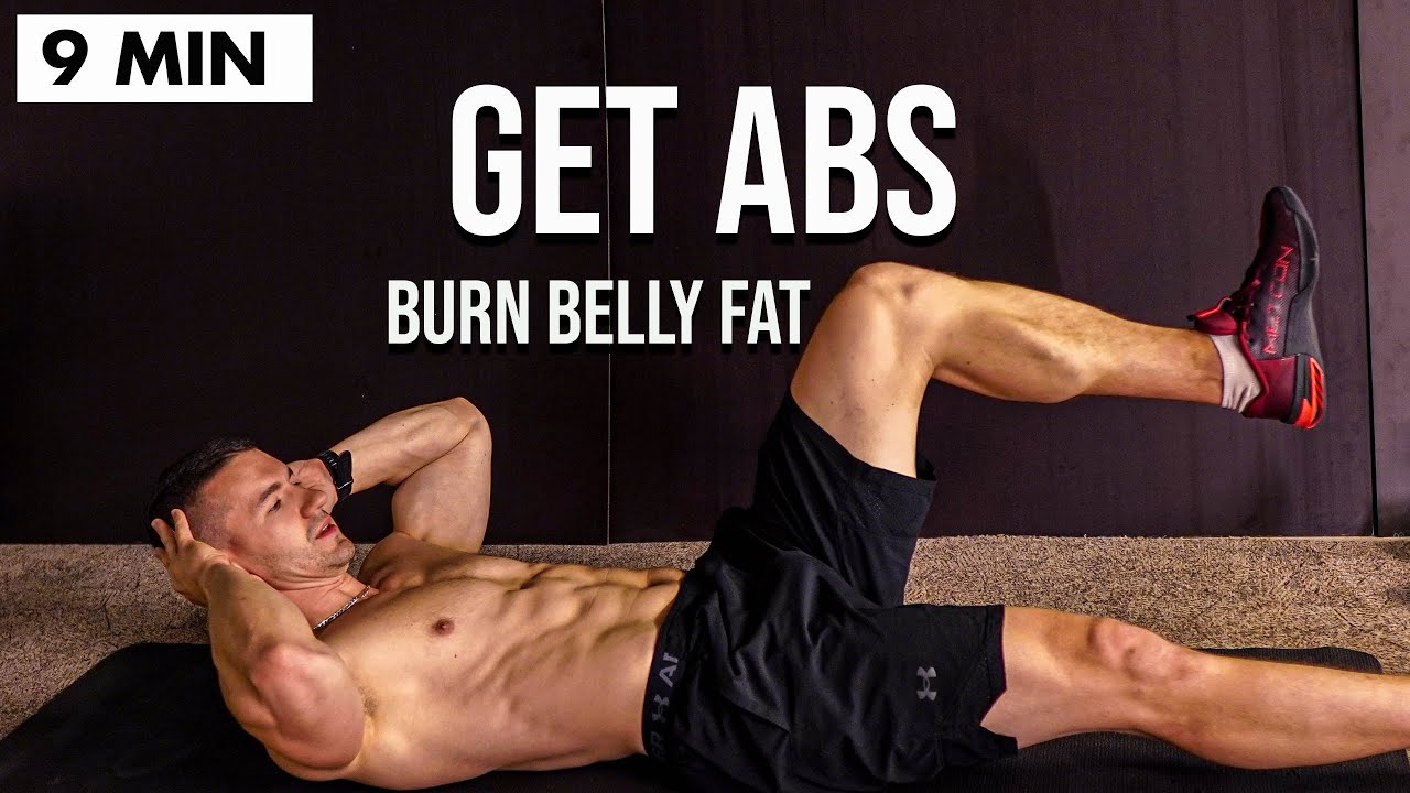 9 MIN ABS WORKOUT - How to Burn Belly Fat - YouTube
