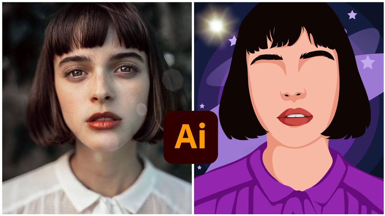 How to Drawing Minimal art in 10 Minutes| illustrator Tutorial - YouTube