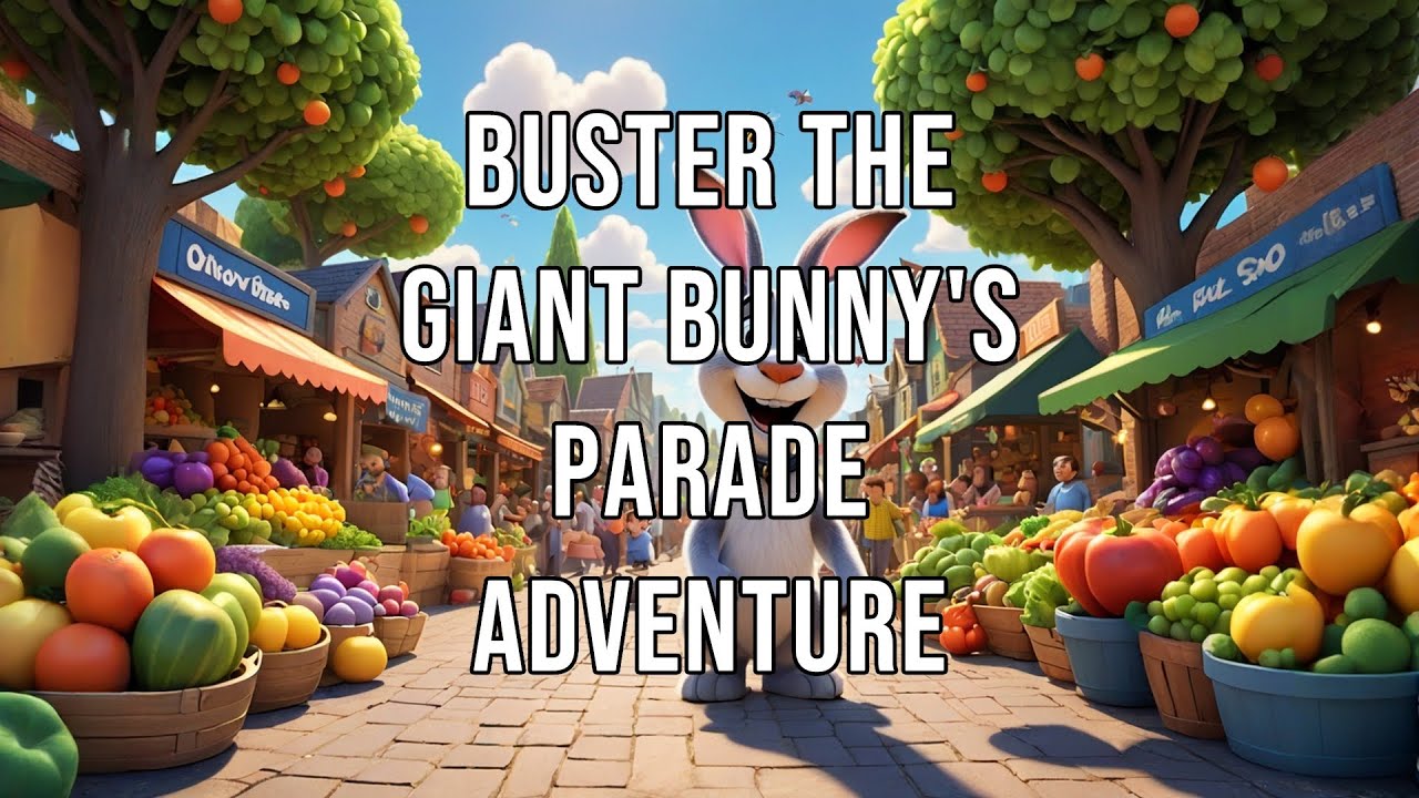 Buster the Giant Bunny's Parade Adventure. #giantbunny #HareHills # ...