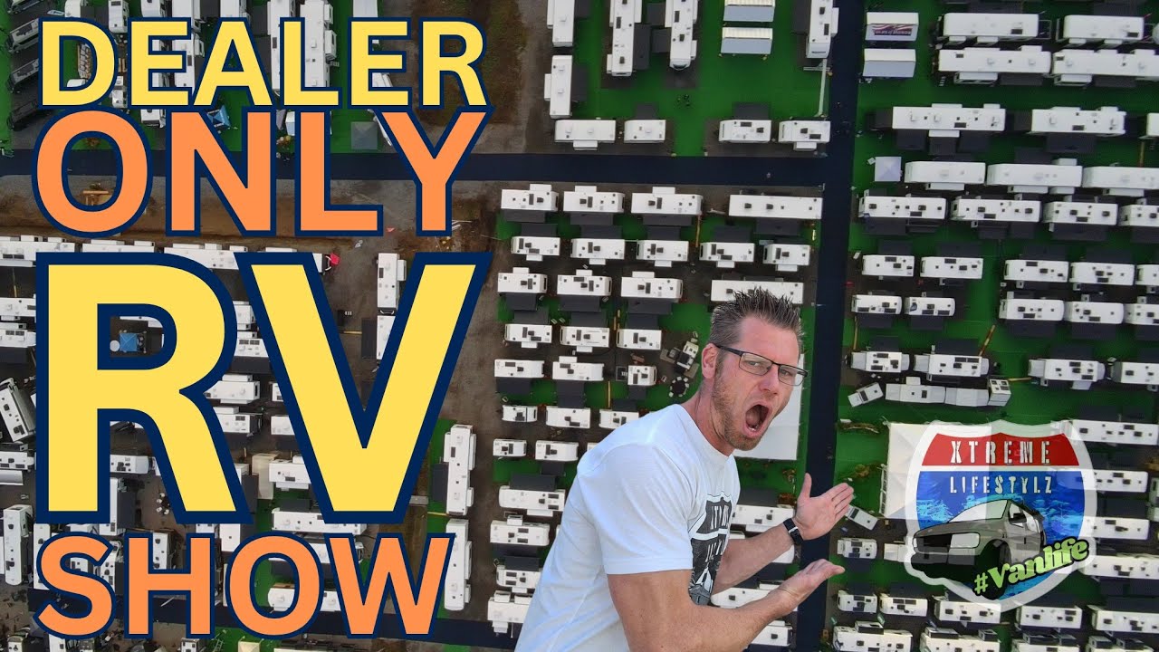 BEHIND the scenes DEALER ONLY RV show Elkhart Indiana - YouTube