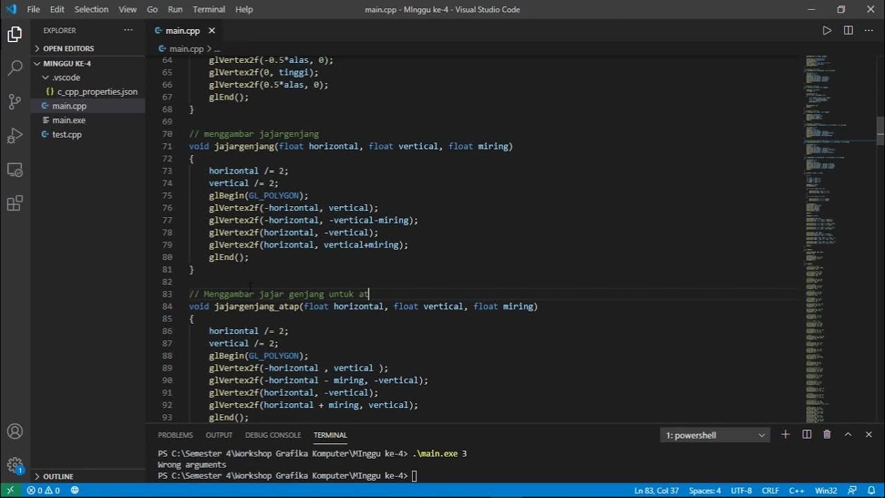Primitive Drawing Assignment | Kevin Rafi Kurniawan | 2210191011 | 2D4 ...