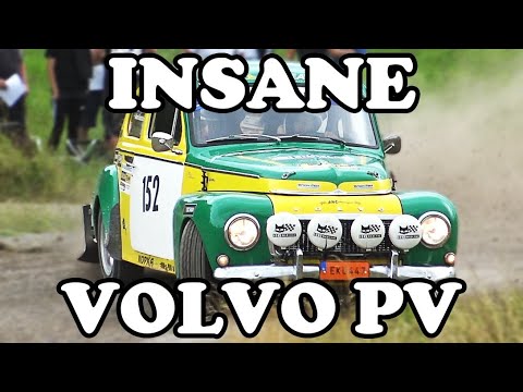 Insane Rally Volvo PV Rally | Adam Backström - YouTube