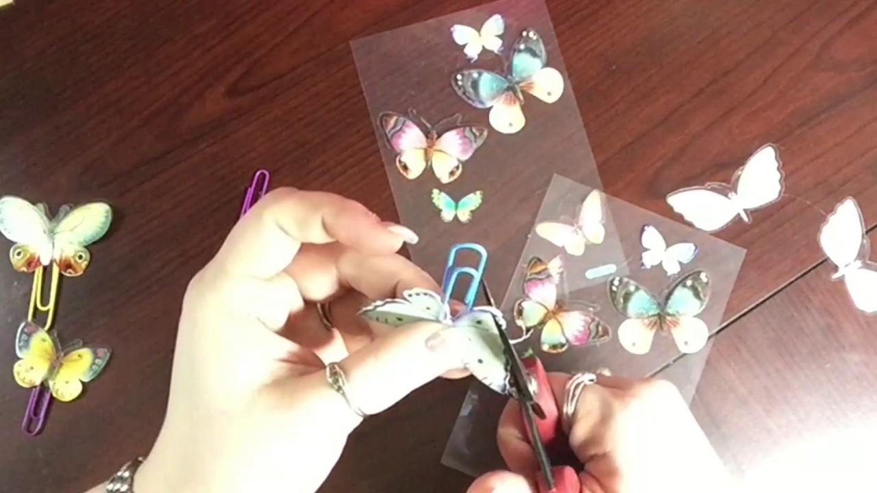 Extend your stash No Glue!! Altered paper clips What?! no glue? - YouTube