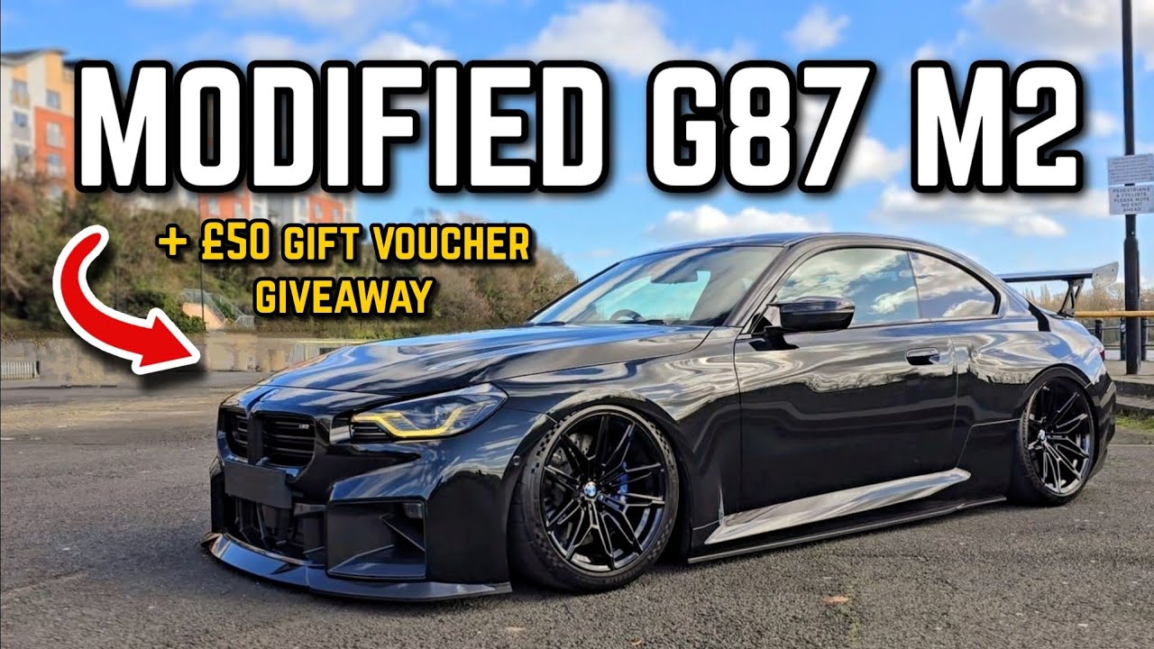 THE WORLDS FIRST BAGGED G87 BMW M2 - YouTube
