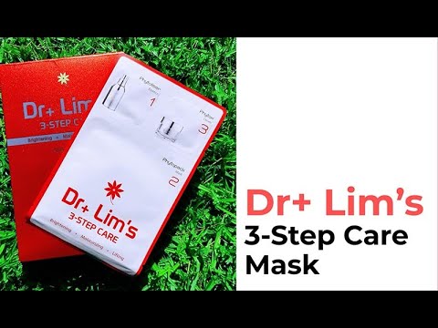 How to Use Dr+ Lim's 3-Step Care Mask - YouTube