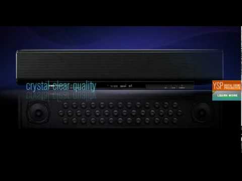 YAMAHA YSP Digital Sound Projector - YouTube