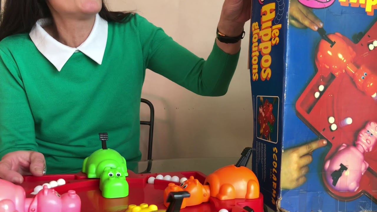 Hippo Glouton Le jeu - YouTube
