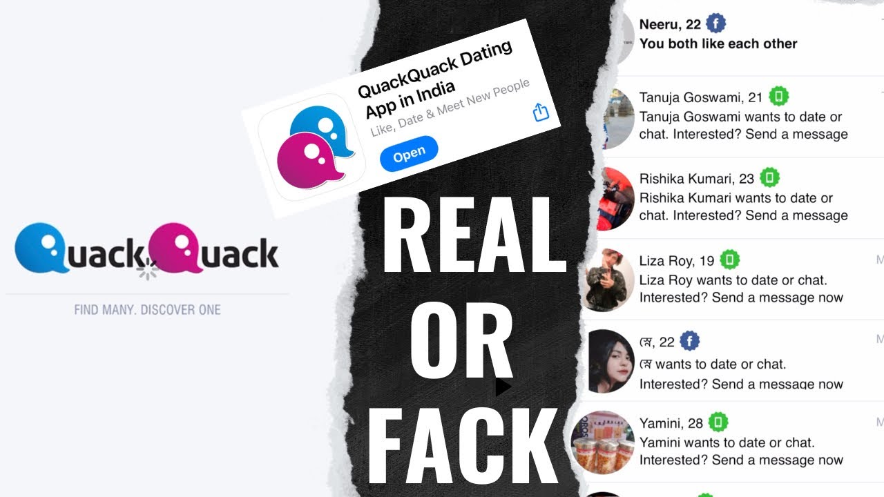 Quack Quack app is real of fack || How to chat in quack quack - YouTube