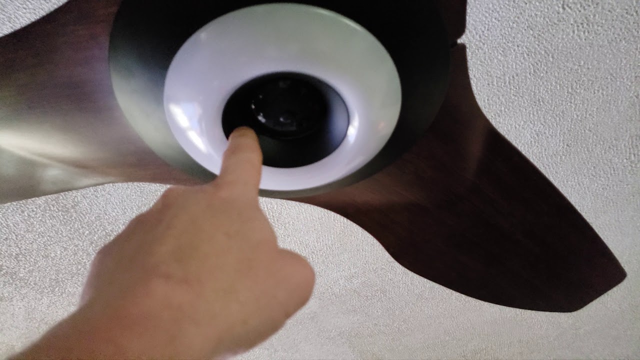 Haiku H series smart fan installed - YouTube