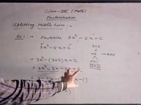 8 Math Factorisation part-3 - YouTube