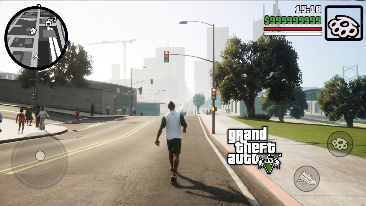 GTA 5 Animation for GTA SA Definitive Edition Android + Mod Graphics ...