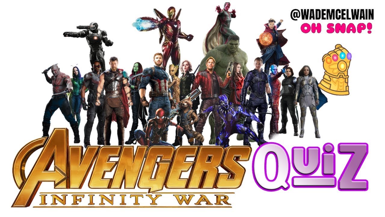 Avengers Infinity War Quiz - YouTube