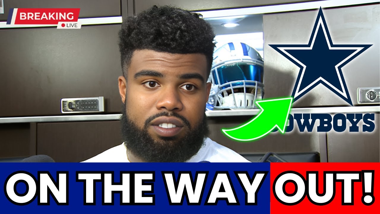 ZEKE's DEPARTURE: Star Running Back LEAVES Dallas | Dallas Cowboys News ...