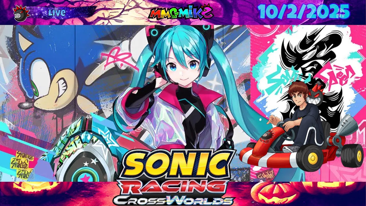 Time to Speed Up Po Pi Po Style! Hatsune Miku Marathon in Sonic Racing ...