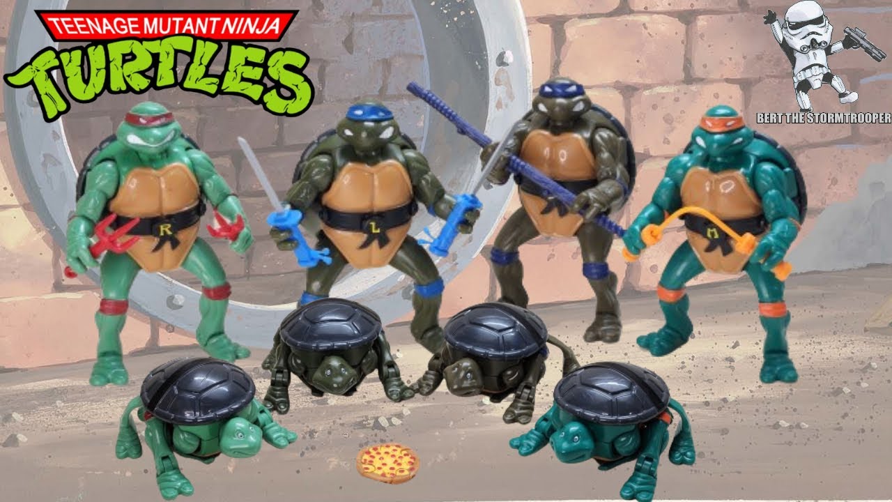 TMNT Mutatin' Turtles Re Issues Review! Bert The Stormtrooper Reviews ...