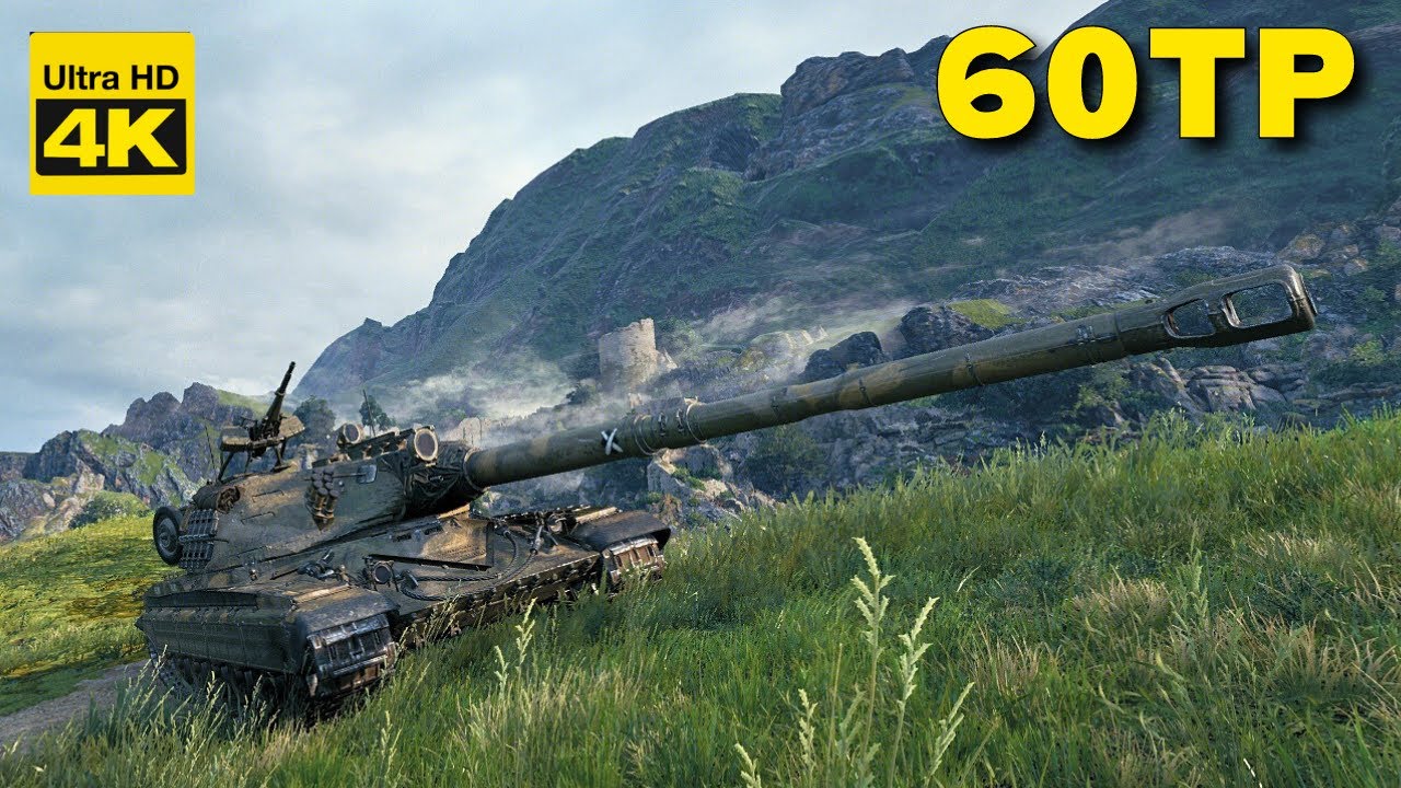 World of Tanks 6 Kills 11,7k damage 60TP | 4K Video | - My battle My ...